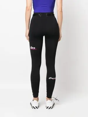 Off-White For Run Detachable-pouch Leggings