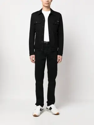 TOM FORD Mid-rise Slim-fit Jeans - Black