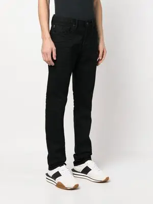 TOM FORD Mid-rise Slim-fit Jeans - Black