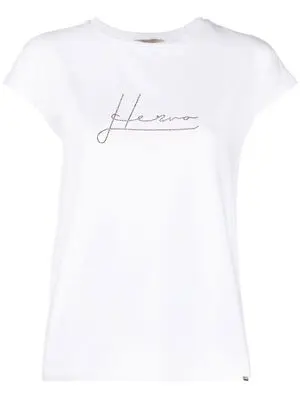 Herno Straight Hem T-shirts For Women