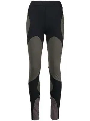 HELIOT EMIL Logo-print Two-tone Leggings