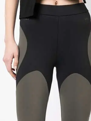 HELIOT EMIL Logo-print Two-tone Leggings