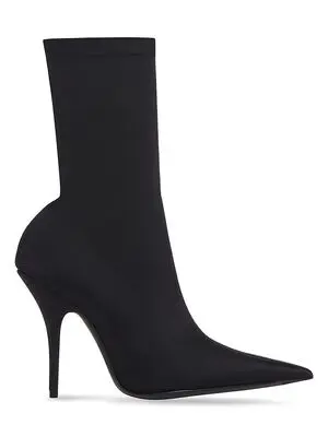 Balenciaga Women's Knife 110mm Bootie - Black  - Black