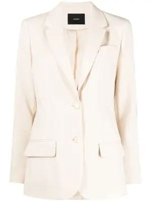 JOSEPH Single-breasted Blazer - Neutrals