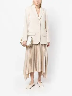 JOSEPH Single-breasted Blazer - Neutrals