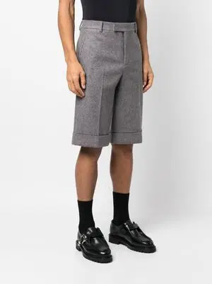 Gucci Tailored Cashmere-wool Shorts