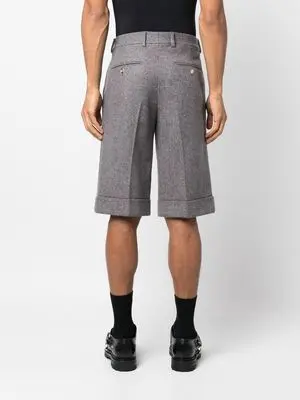 Gucci Tailored Cashmere-wool Shorts