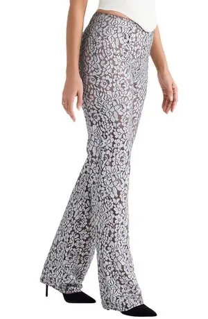 House Of Cb Mara Floral Lace Trousers
