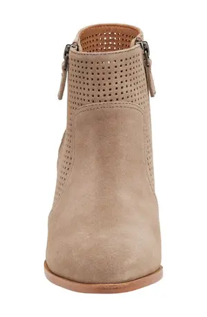 Johnston & Murphy Trista Bootie - Taupe Suede