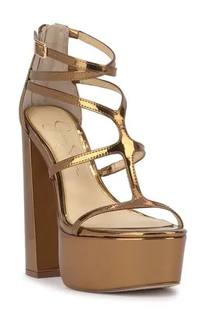 Jessica Simpson Aamina Platform Sandal - Bronze