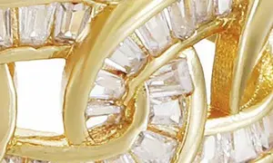 Ettika Cubic Zirconia Link Ring