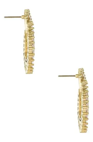 Ettika Rotating Circle Stud Earrings
