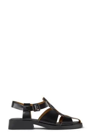 Camper Dana Fisherman Sandal - Black