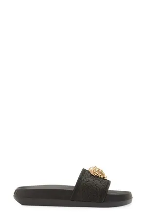 Versace Medusa Pool Slide - Black