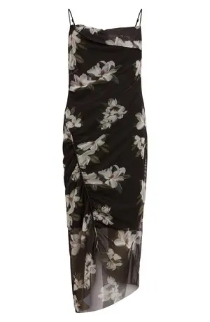 ALLSAINTS Ulla Alessandra Floral Midi Dress