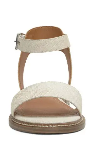 Lucky Brand Kimaya Ankle Strap Sandals - Light Putty