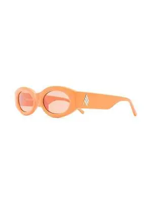 Linda Farrow X The Attico Berta Rectangle-frame Sunglasses