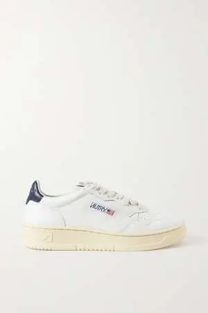 AUTRY Medalist Leather Low-top Sneakers - White