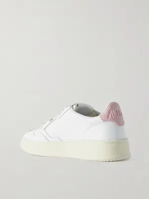 AUTRY Medalist Low Leather Sneakers - White