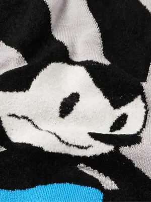 Givenchy Disney Oswald Slim-fit Intarsia Wool Sweater