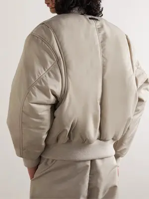 Fear Of God Eternal Shell Bomber Jacket In Neutrals - 50% Off