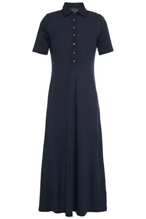 Rag & Bone Stretchjersey Midi Shirt Dress
