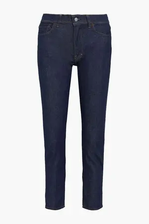 Acne Studios Midrise Slimleg Jeans - Dark Denim