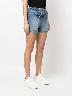 Stella McCartney Tie-waist Denim Shorts