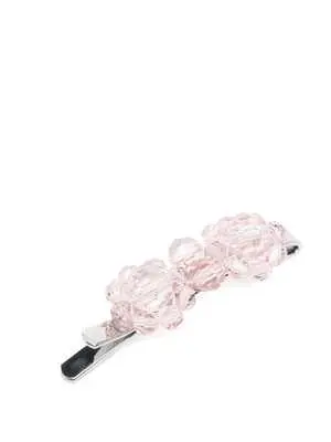 Simone Rocha Crystal-embellished Hairclip - Pink