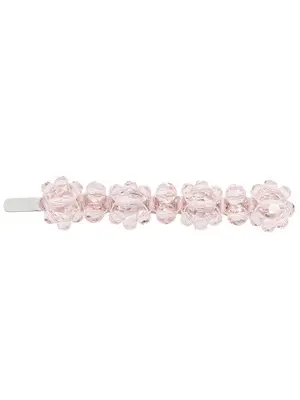 Simone Rocha Embellished Hair Clip - Pink