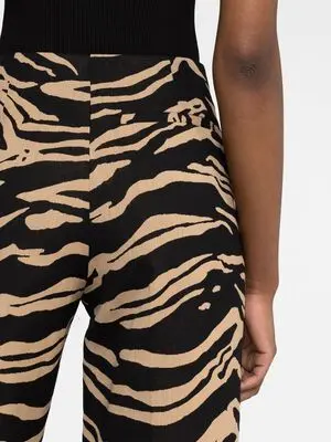 Stella McCartney High-waisted Contrasting Colour Trousers