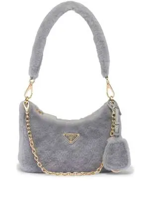 Prada Re-edition Shearling Mini Bag