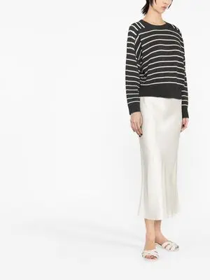Brunello Cucinelli Horizontal-stripe Long-sleeve Jumper