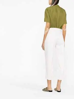 FRAME Cropped Wide-leg Jeans