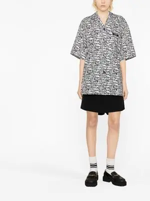 Palm Angels Palm Tree-print Shirt