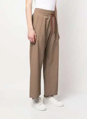 Viktor & Rolf Wide-leg Drawstring-waist Trousers