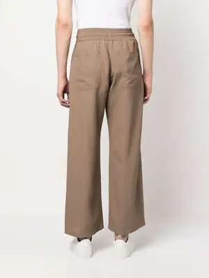 Viktor & Rolf Wide-leg Drawstring-waist Trousers