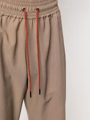 Viktor & Rolf Wide-leg Drawstring-waist Trousers