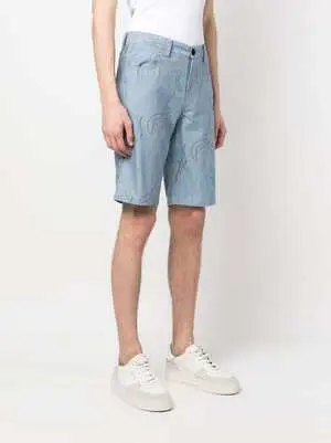 Viktor & Rolf 5-pocket Printed Cotton Shorts