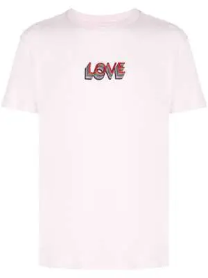 Viktor & Rolf Love-print Cotton-blend T-shirt