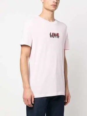 Viktor & Rolf Love-print Cotton-blend T-shirt