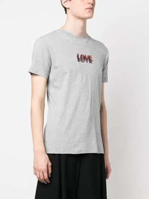 Viktor & Rolf Love-print Cotton-blend T-shirt