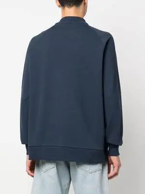 Viktor & Rolf Logo Patch Zip-up Bomber Jacket