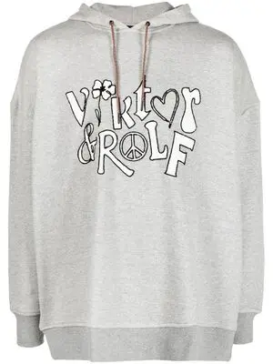 Viktor & Rolf Logo-print Cotton Hoodie