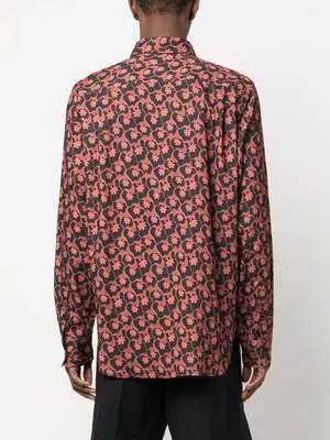Viktor & Rolf Floral Pattern Shirt With French Collar