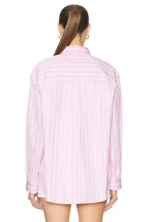 Matteau Classic Stripe Shirt - Sorbet Stripe