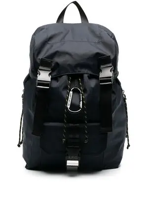 A.p.c. Treck Logo-patch Backpack - Blue