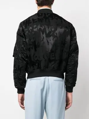 Alexander McQueen Logo-print Bomber Jacket