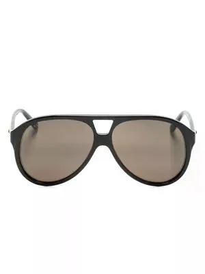 Gucci Pilot-frame Sunglasses - Black
