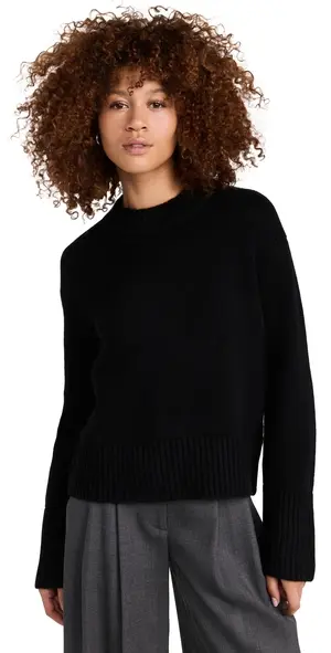 LISA YANG Sony Cashmere Sweater - Black